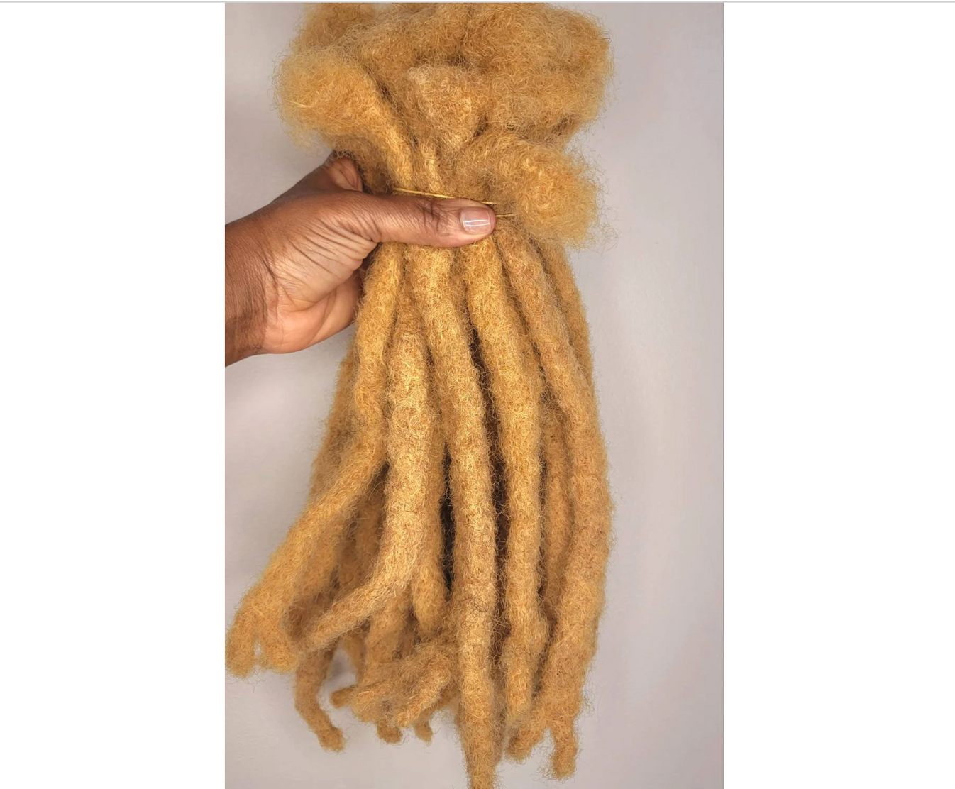 Congo fingers Marley Rasta Wiclocs Freeform Medusa Extensions 10 locs ...