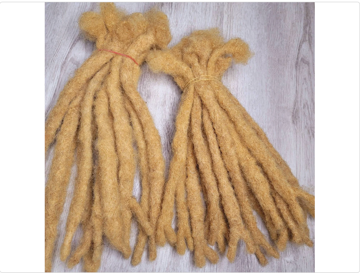Congo fingers Marley Rasta Wiclocs Freeform Medusa Extensions 10 locs ...